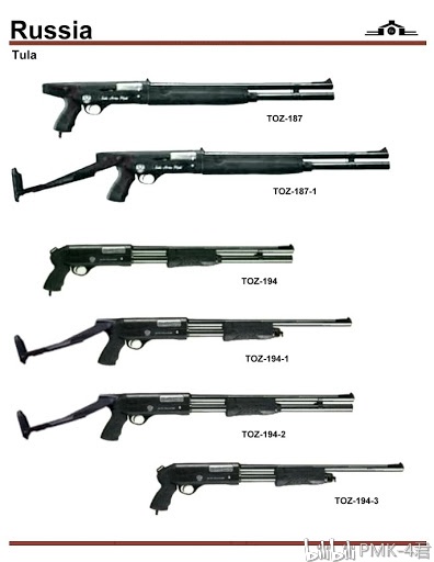 苏联/俄罗斯TOZ-194（12铅径）泵动式霰弹枪 - 哔哩哔哩