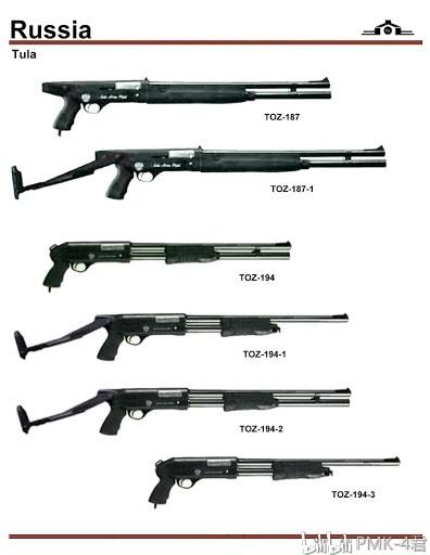 苏联/俄罗斯TOZ-194（12铅径）泵动式霰弹枪 - 哔哩哔哩