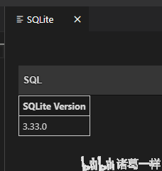 VScode的Sqlite扩展 - 哔哩哔哩