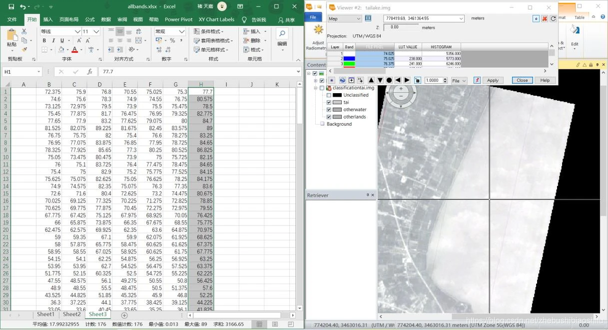 Hyperion高光谱遥感地表参数反演详细流程：ENVI与ERDAS - 哔哩哔哩
