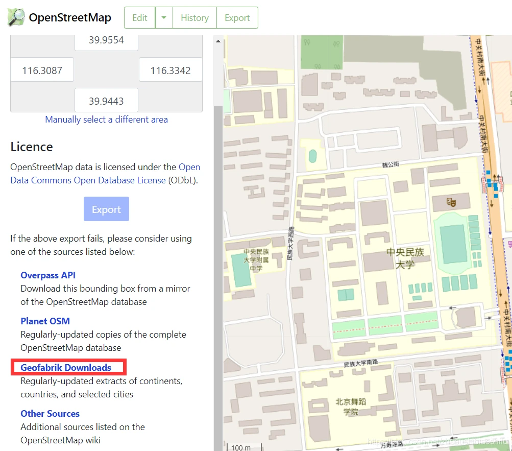 道路路网矢量数据OpenStreetMap的下载方法详细介绍 - 哔哩哔哩