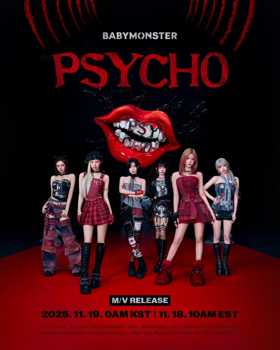 BABYMONSTER | 'WE GO UP' | 'PSYCHO' | VISUAL PHOTOS - 哔哩哔哩