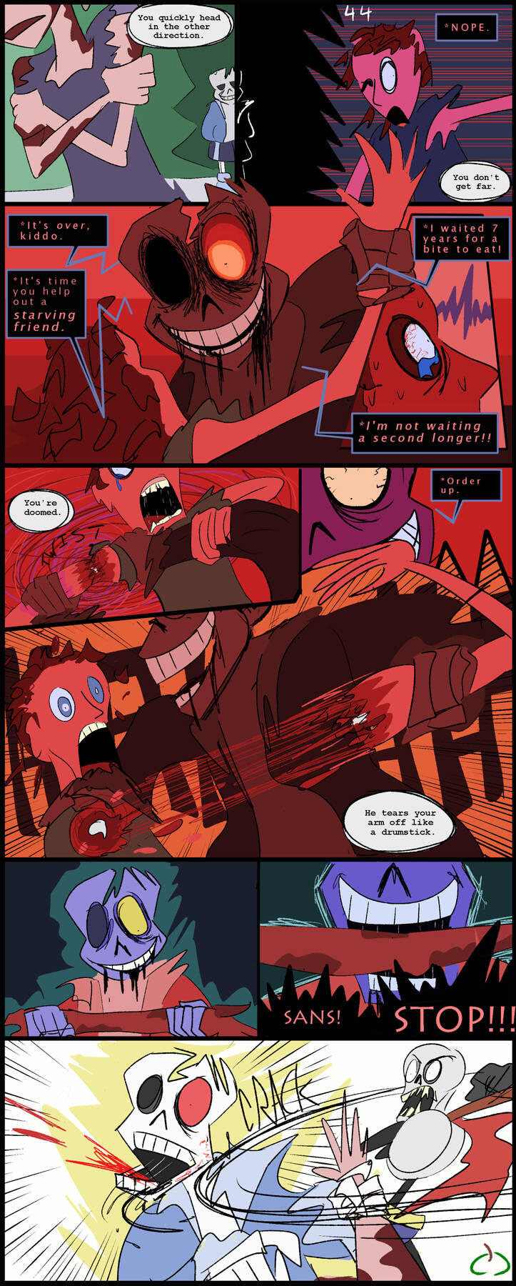 Horror！sans设定整理 - 哔哩哔哩