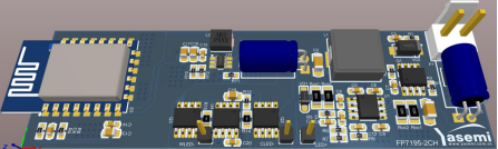 LED双路调光调色驱动芯片FP7195 单芯片双色PWM转模拟调光磁吸轨道灯应用 - 哔哩哔哩