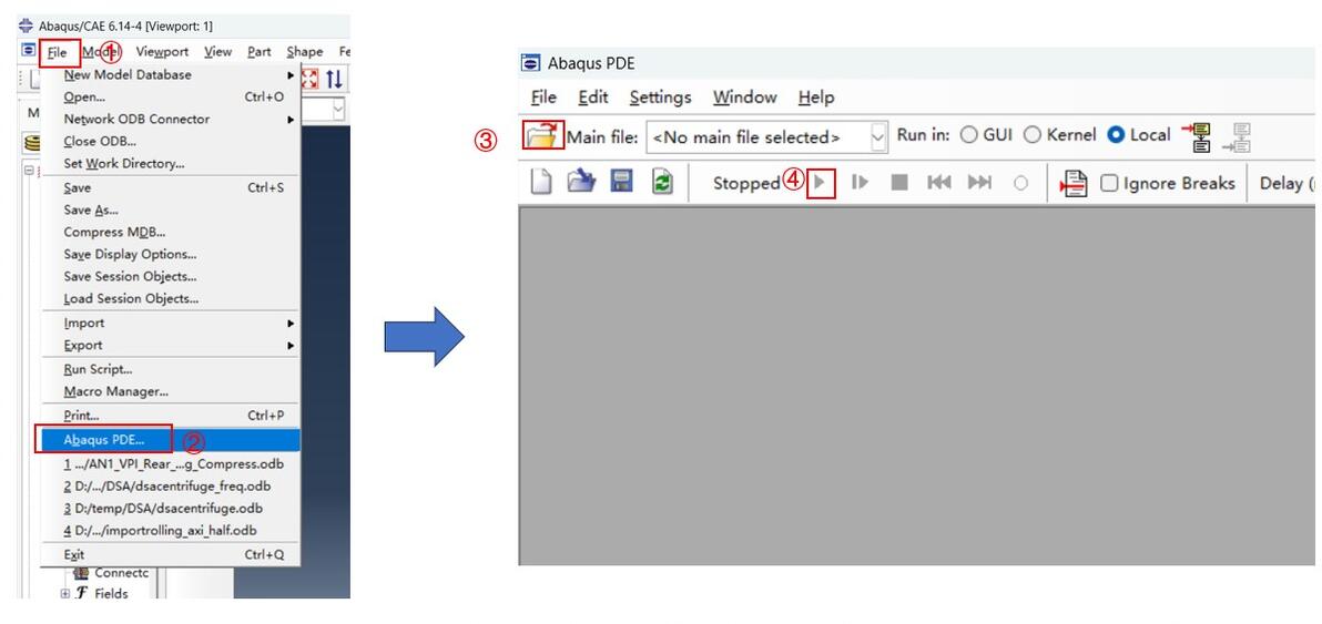 Abaqus运行python脚本文件的方法汇总 - 哔哩哔哩