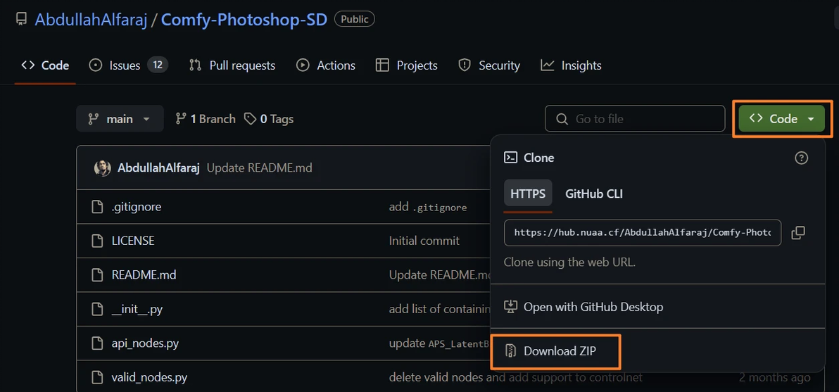 ComfyUI_在Photoshop中使用ComfyUI - 哔哩哔哩