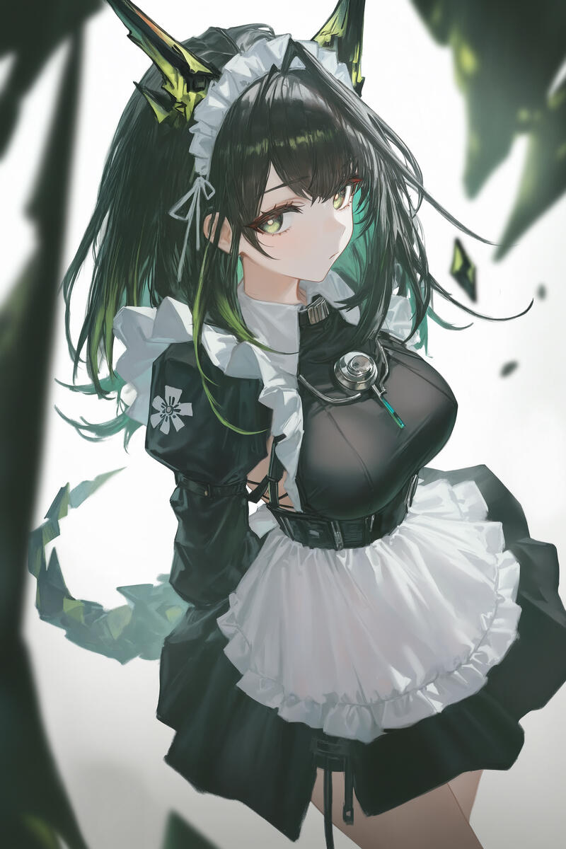 二次元图鉴 | 《明日方舟》Mon3tr（壁纸美图·第1030辑） - 哔哩哔哩