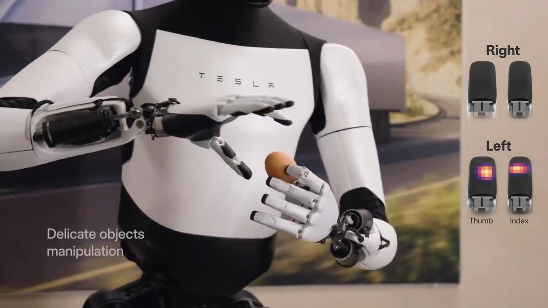 特斯拉人形机器人Optimus Gen 2：颠覆未来，靠FSD实现！ - 哔哩哔哩