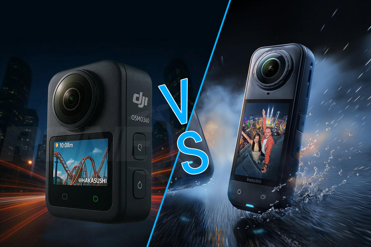 大疆OSMO360 vs 影石Insta360 X5参数对比 - 哔哩哔哩