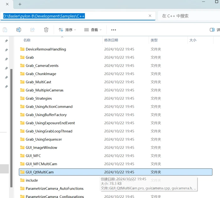 basler相机Qt例程 - 哔哩哔哩