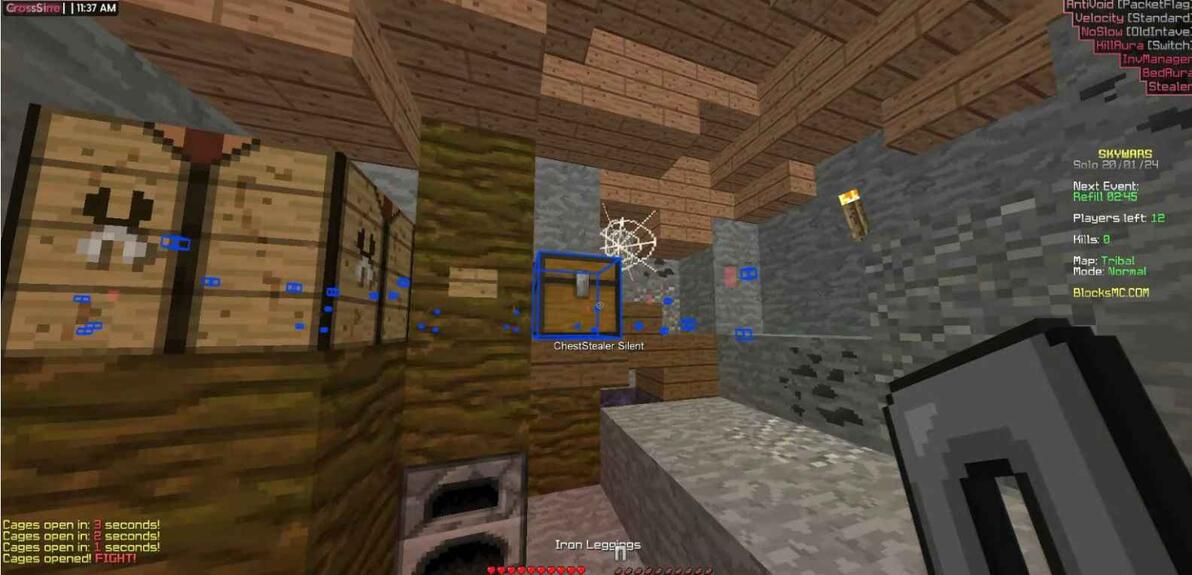 我的世界CrossSine Client MOD - 哔哩哔哩