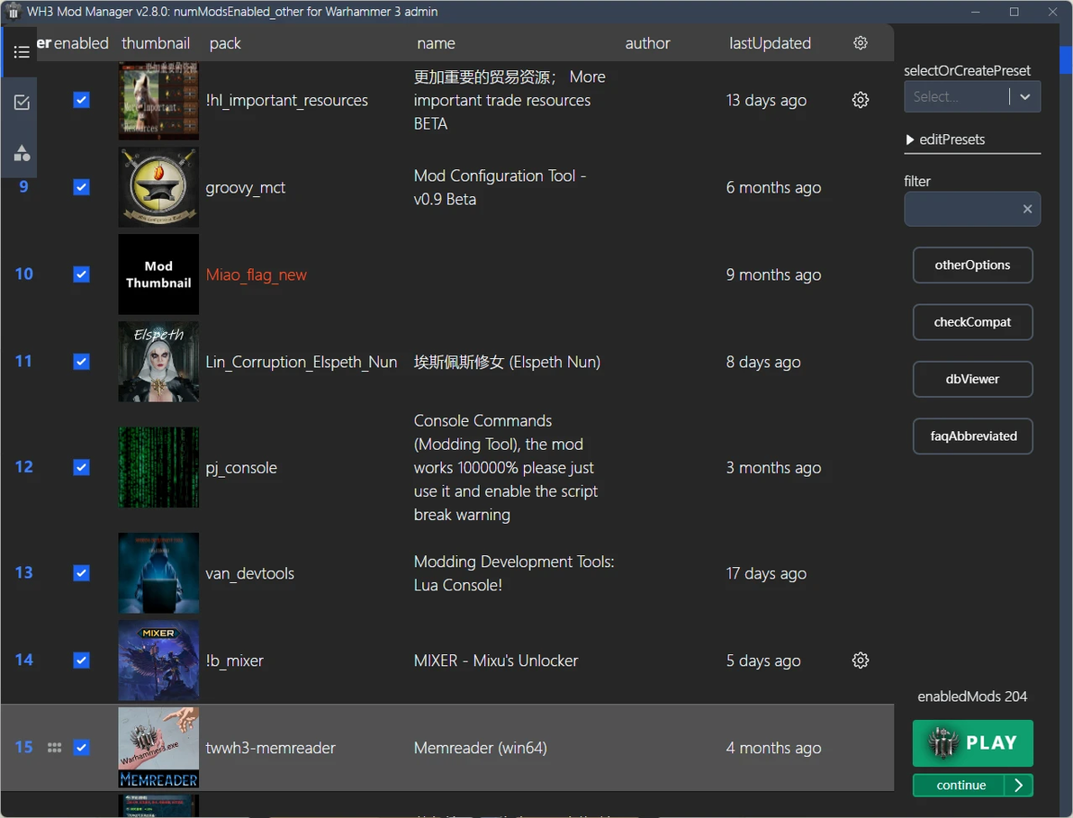 【搬运】战锤3MOD堕落妙影整合包24.11.7 - 哔哩哔哩