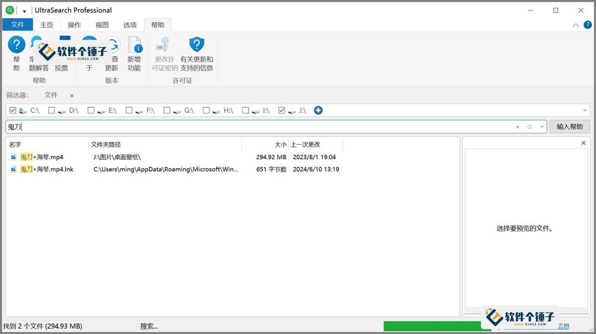 电脑文件搜索软件 UltraSearch Pro v4.3.0.974 绿色激活 - 哔哩哔哩