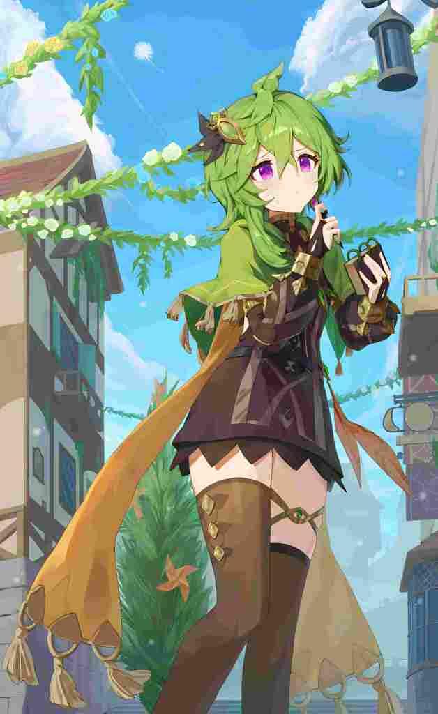 魈霞举飞升丨二次元原神手机壁纸高清图片合集下载 - 哔哩哔哩