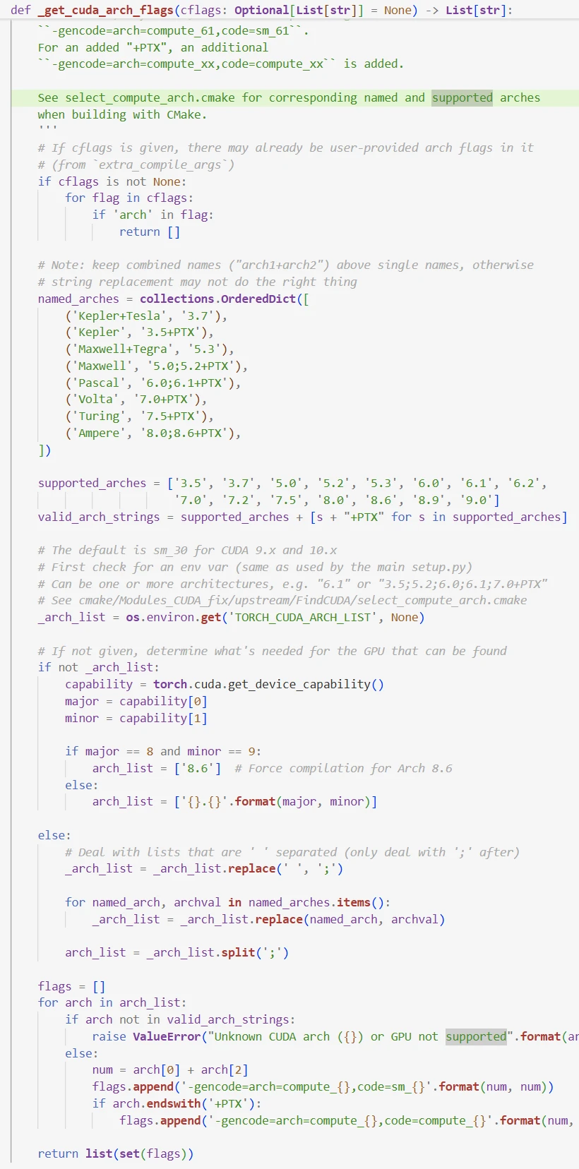 "Unknown CUDA arch"解决思路 - 哔哩哔哩