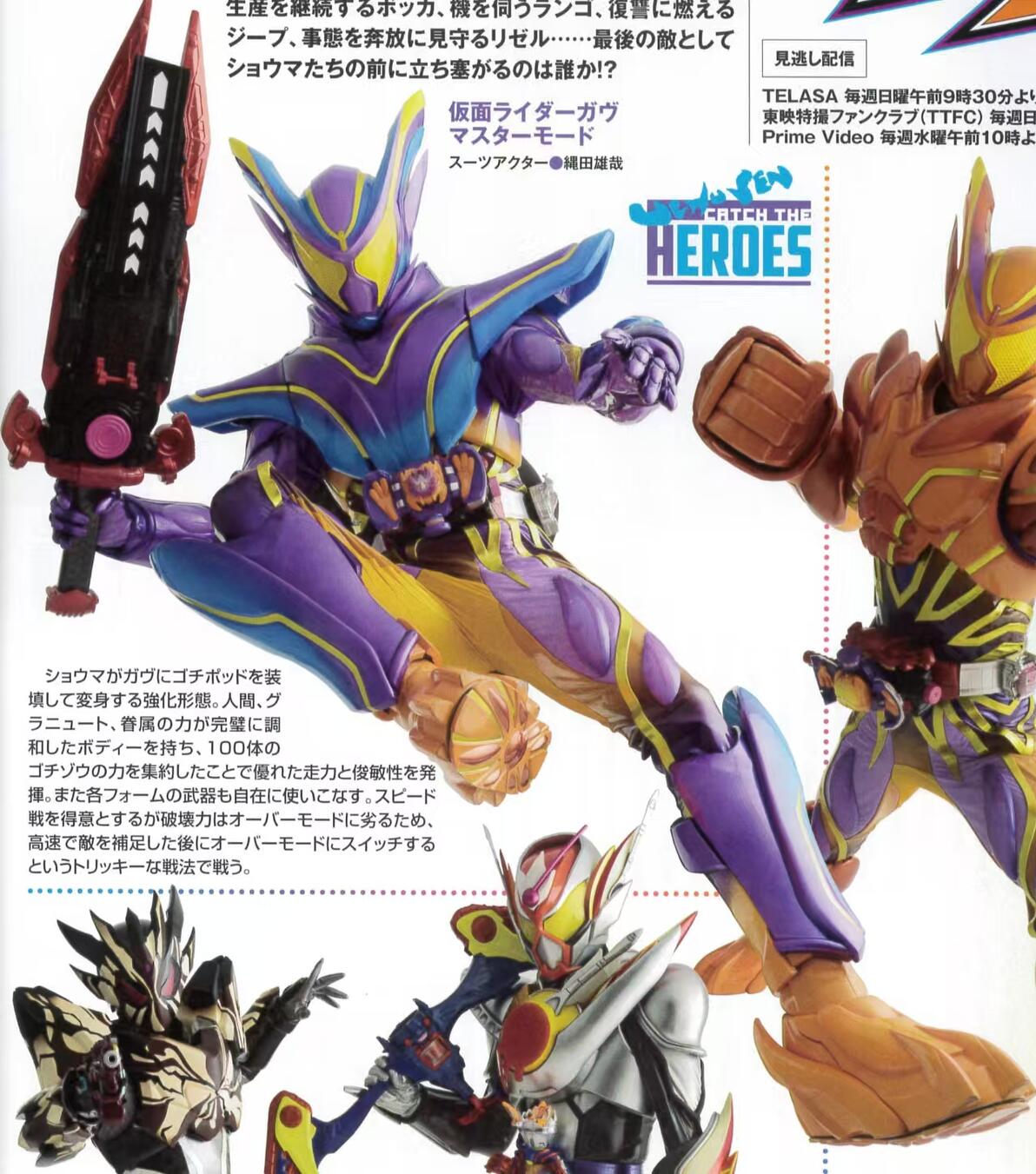 假面骑士Gavv Master Mode设定 - 哔哩哔哩