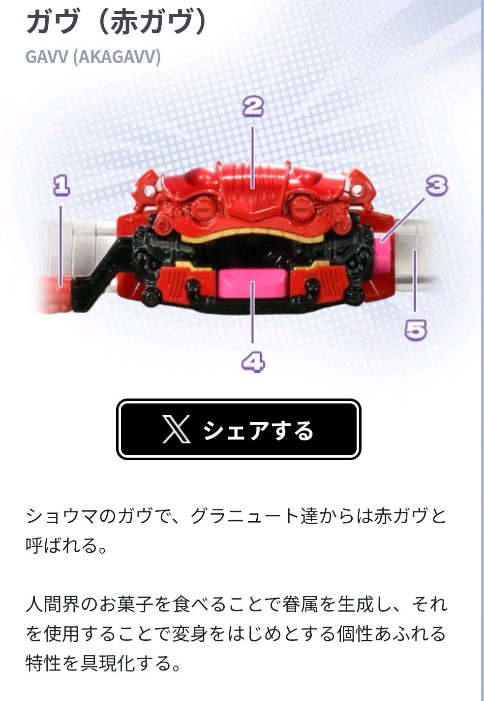 假面骑士Gavv Master Mode设定 - 哔哩哔哩