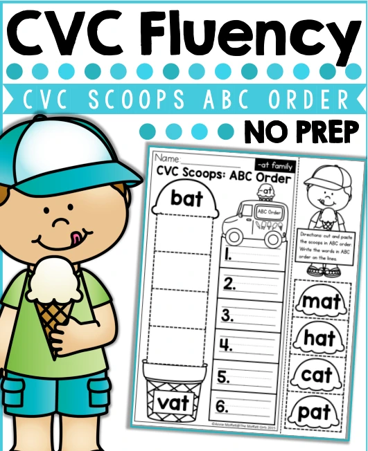 12套自然拼读CVC单词家族组合练习册，帮助孩子轻松掌握CVC单词！ - 哔哩哔哩