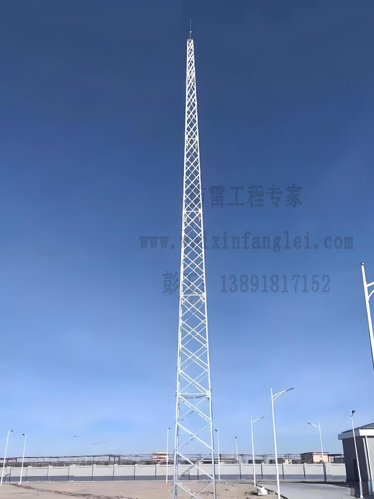 40米 GFL1-18 四角角钢塔：大型厂房的 "全方位防雷保护伞" - 哔哩哔哩