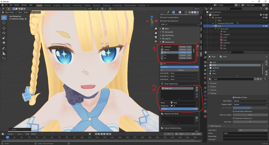 指南：将 PMX/FBX 文件转换为 VRM 格式 - 哔哩哔哩