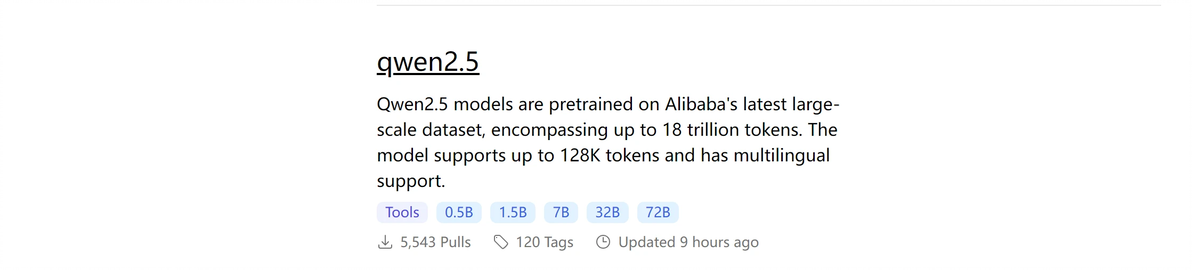ollama部署Qwen2.5-7B模型尝鲜测试 - 哔哩哔哩
