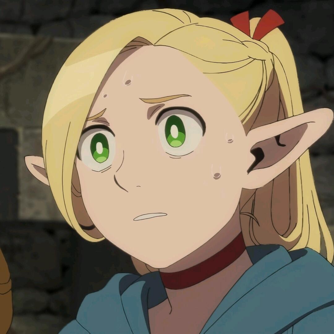 【自截／存档】《迷宫饭》——玛露西尔表情包＆头像（第九集）. - 哔哩哔哩