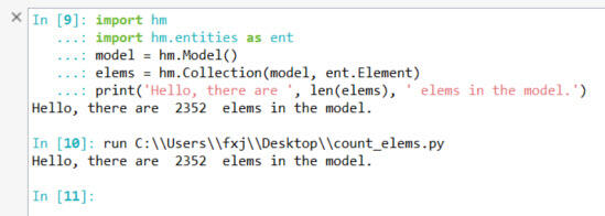 如何在HyperMesh运行Python脚本及查找Python API帮助 - 哔哩哔哩