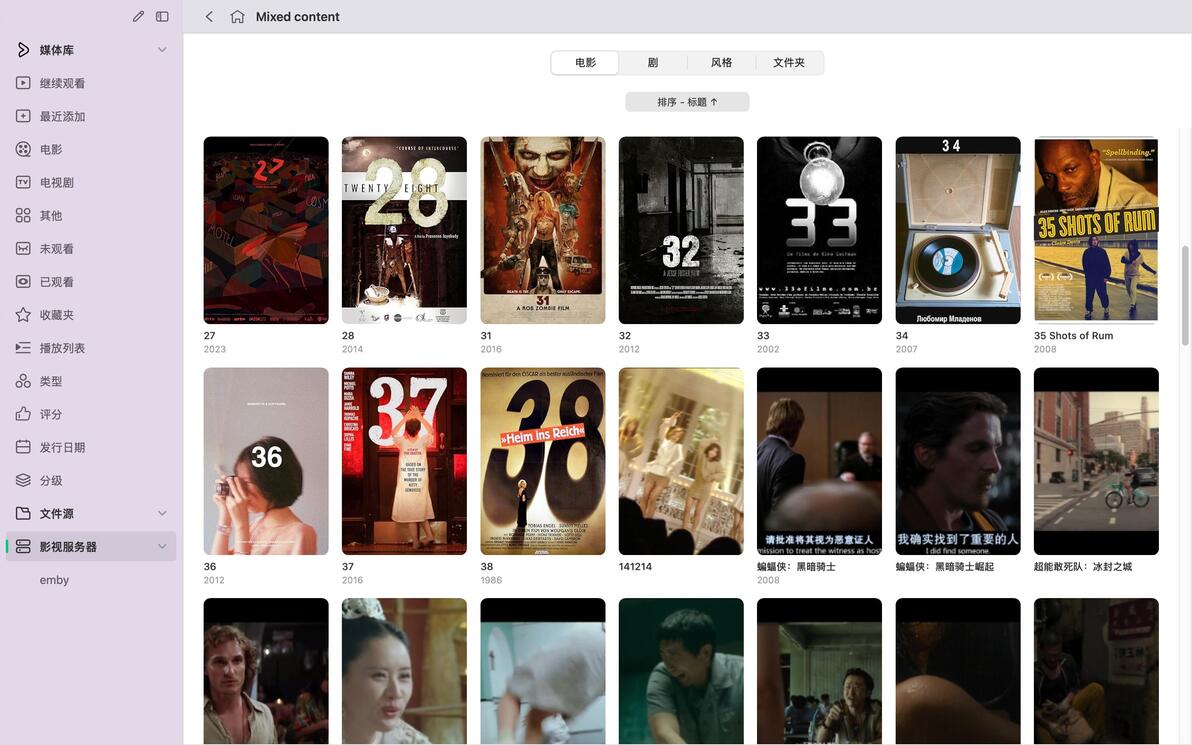 连接NAS轻松享受高清海报墙和畅享追剧的乐趣，就用VidHub软件！ - 哔哩哔哩
