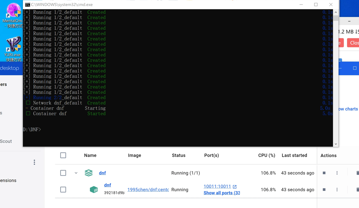 win+docker, 简单的台服dnf容器部署, 打造你自己的私服 - 哔哩哔哩