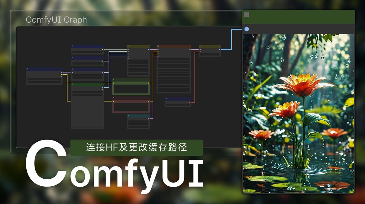 ComfyUI_连接HuggingFace及更改缓存路径 - 哔哩哔哩
