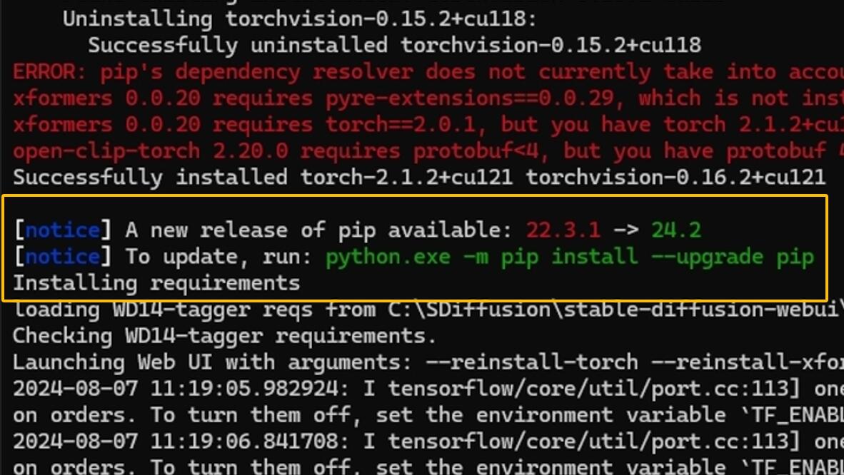 【SD笔记】更新webUI1.10、torch、xformers、pip的方法 - 哔哩哔哩