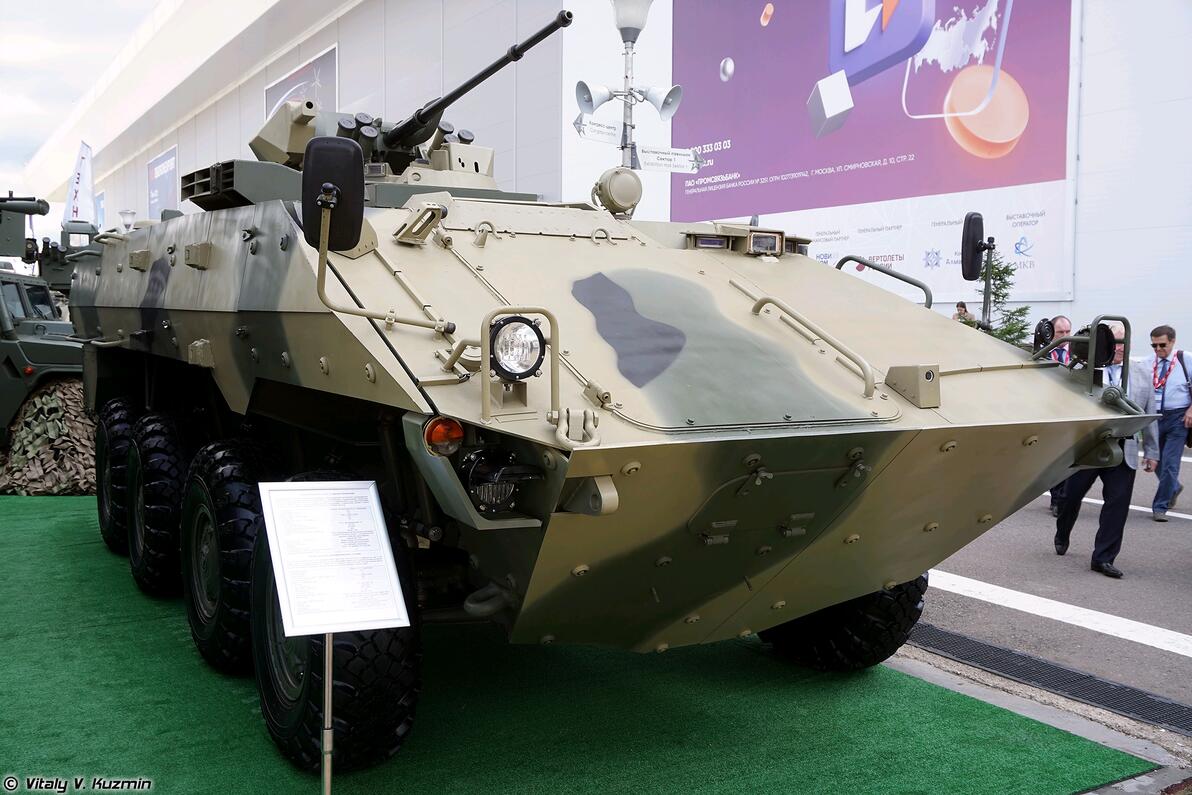 新时代运兵车俄罗斯BTR-82A/M - 哔哩哔哩