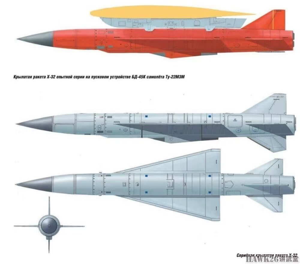 图说：Kh-32反舰导弹轻松击沉美国航母 俄罗斯却用来空袭乌克兰 - 哔哩哔哩