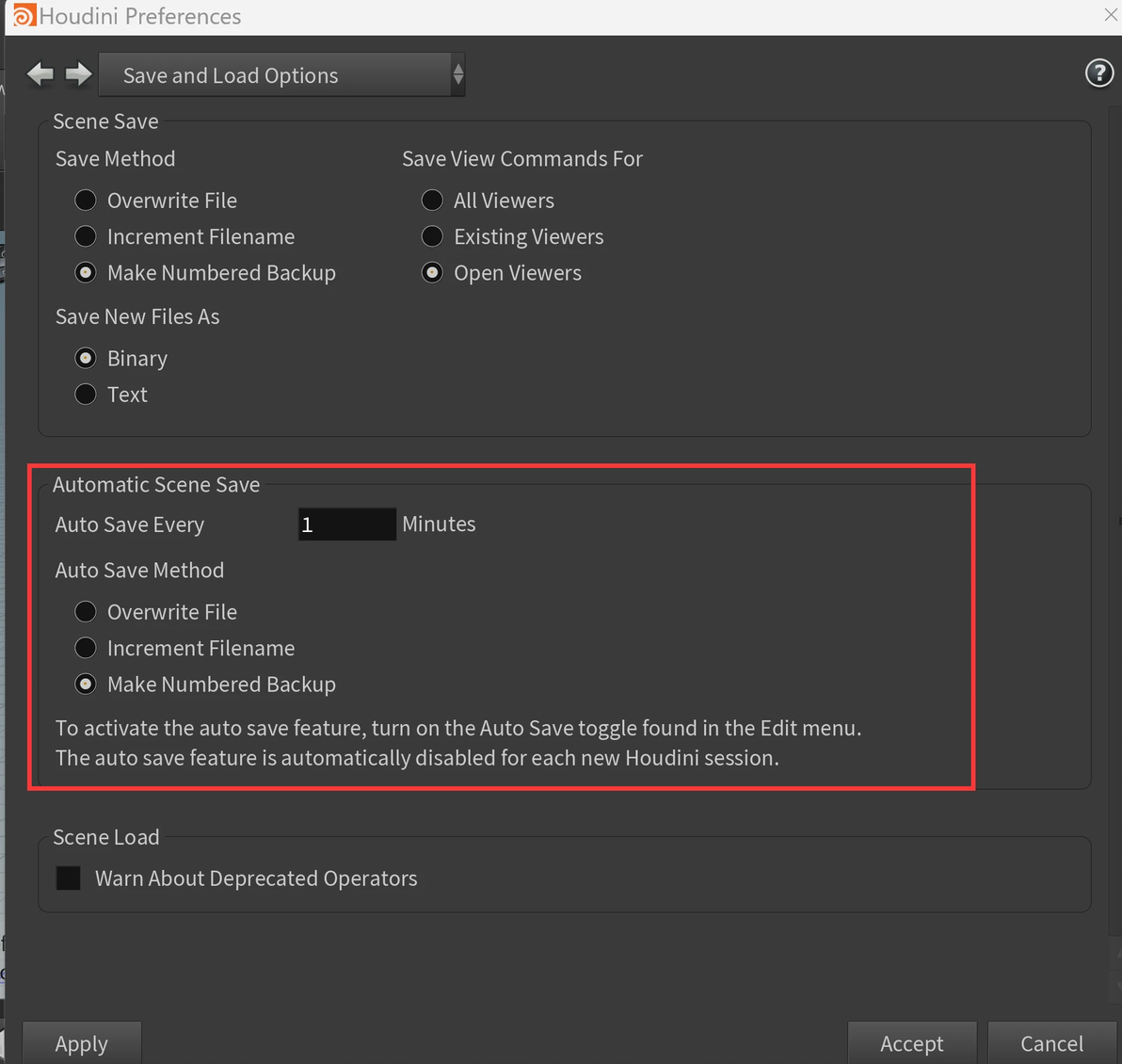 Houdini的保存机制(.hip/_bakN.hip/autoN.hip). - 哔哩哔哩