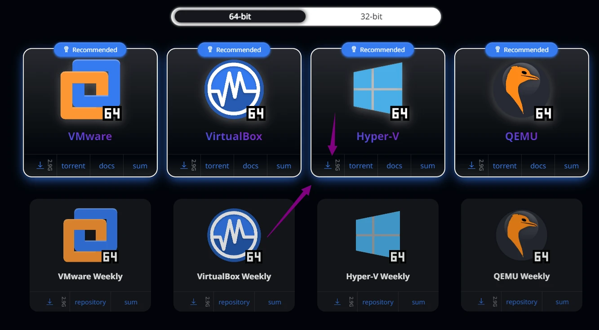 使用hyper-v安装kali Linux - 哔哩哔哩
