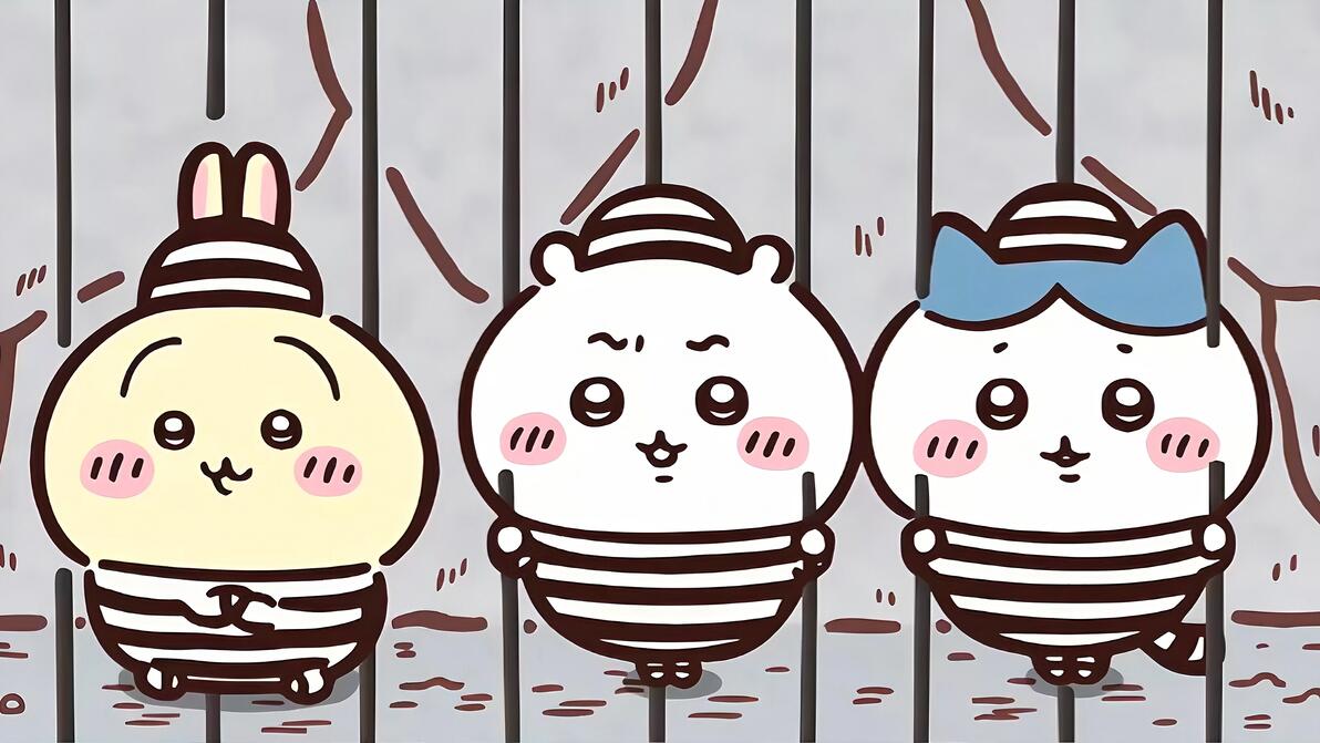 Chiikawa监狱篇截图分享 - 哔哩哔哩