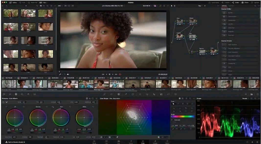 达芬奇DaVinci Resolve 19发布 - 哔哩哔哩
