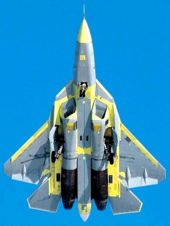 航展美图与单机讲解：SU57 - 哔哩哔哩