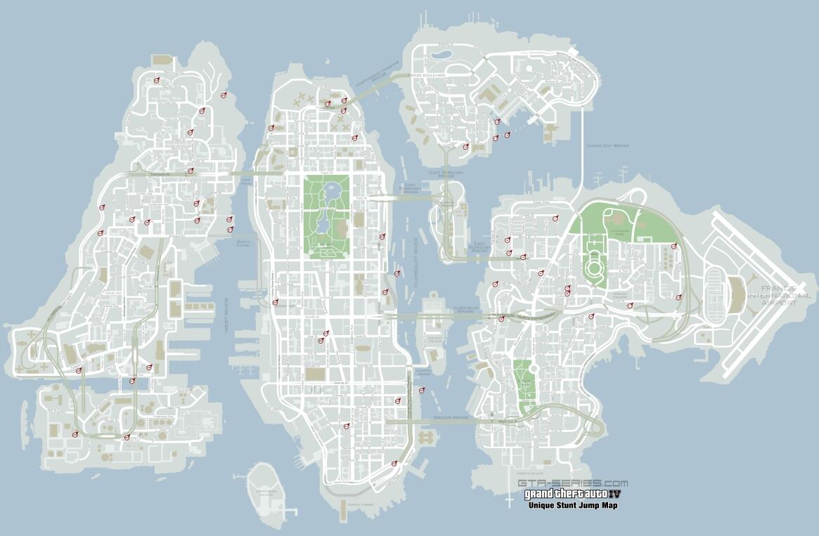 【KingZY｜GTA4】分享GTA4正传一些有用的地图 - 哔哩哔哩