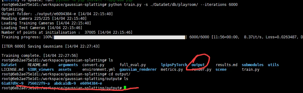 3DGS(3D Gaussian Splatting)-docker环境复现 - 哔哩哔哩