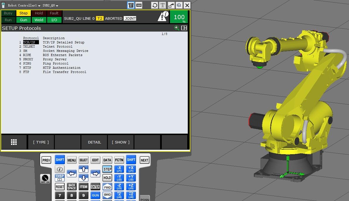 【基础】04.Fanuc机器人TCP/IP通讯 - 哔哩哔哩