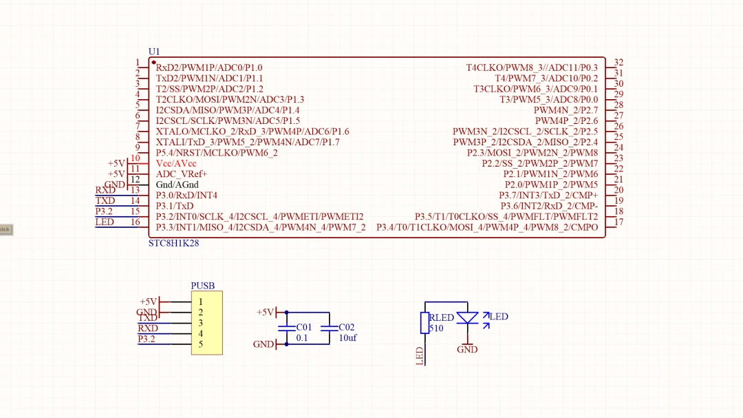使用USB对STC单片机直接编程 - 哔哩哔哩