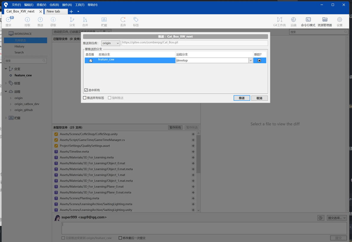 【必看】SourceTree 从安装到实战：独立游戏开发者的高效版本控制入门指南 - 哔哩哔哩