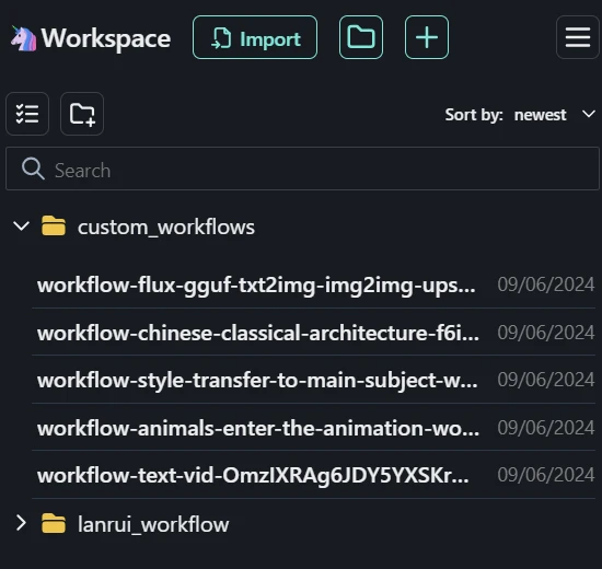 ComfyUI工作流如何下载？ComfyUI如何添加工作流？ - 哔哩哔哩