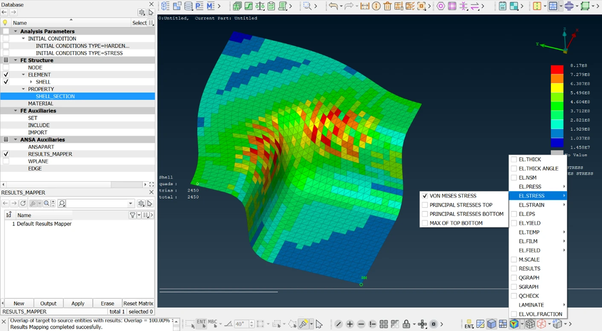 在ANSA中快速进行Abaqus显、隐式计算联合分析设置 - 哔哩哔哩