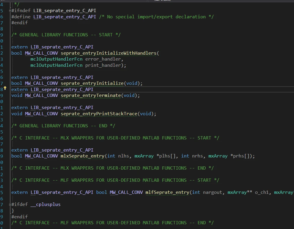 matlab转成C/CPP使用的动态库的步骤 - 哔哩哔哩