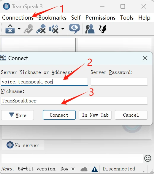 TS（Teamspeak）3使用方法 - 哔哩哔哩