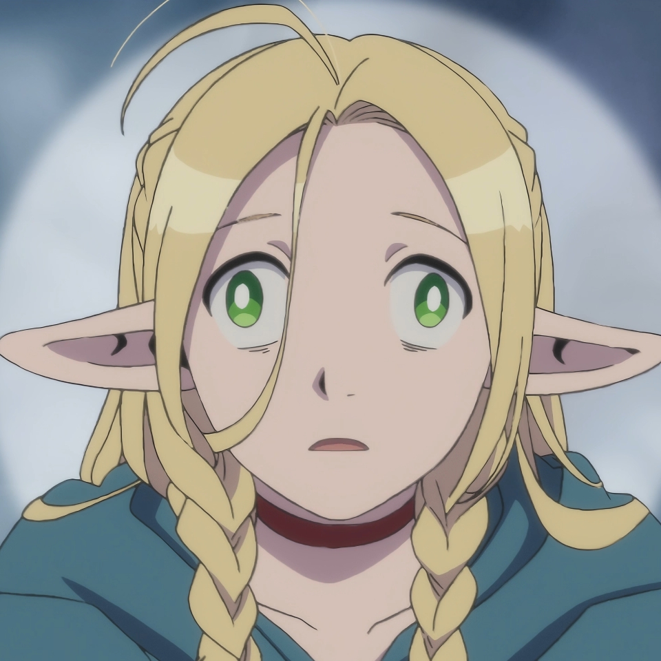 【自截／存档】《迷宫饭》——玛露西尔表情包＆头像（第二集） - 哔哩哔哩