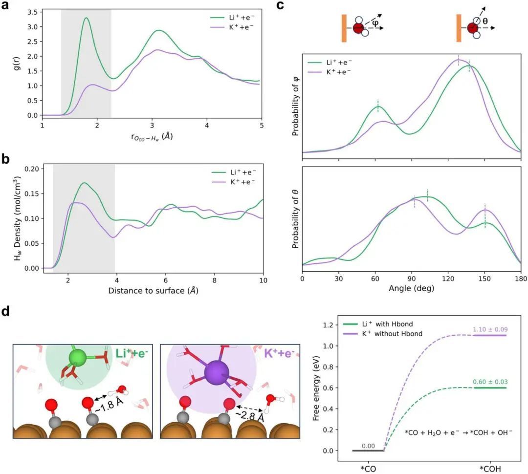 JACS：C-C耦合新设计！阳离子诱导疏水界面促进电催化CO2RR - 哔哩哔哩