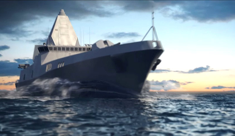 22350M型护卫舰排水量至少7千吨 - 哔哩哔哩